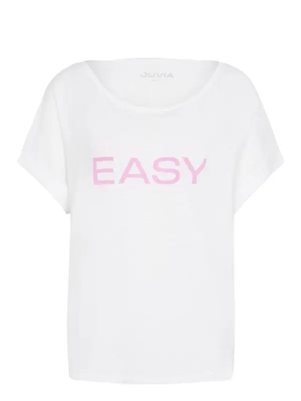 JUVIA Logo T-shirt - White