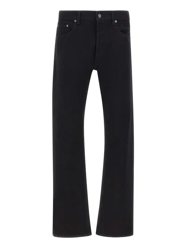 GOLDEN GOOSE Denim Straight-leg Trousers - Black