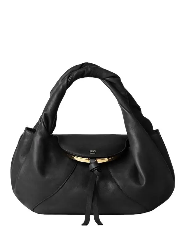 Fendi Leather Bag - Black
