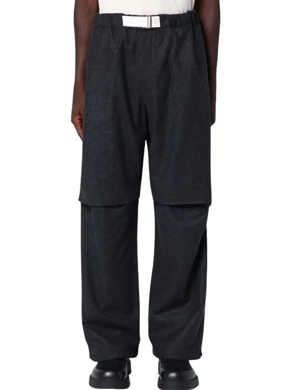 DARKPARK Jordan Belted Waist Trousers - Black