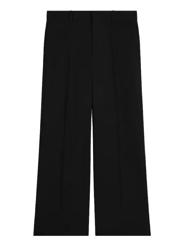 Celine Ethan Wool Gabardine Trousers - Black