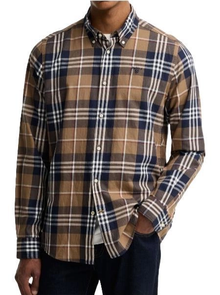 Barbour Long-sleeved Shirt - Stone