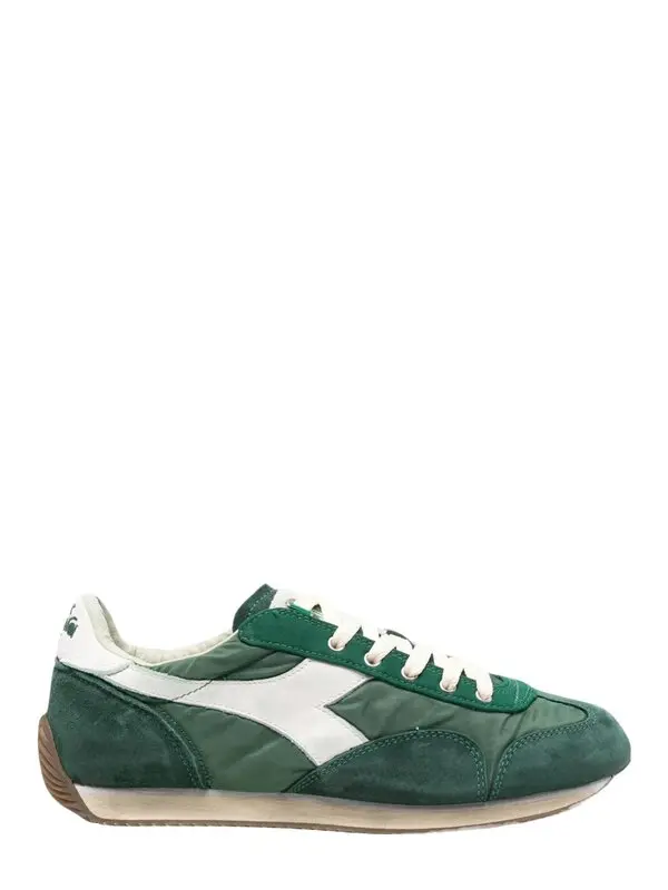 DIADORA Suede-panelled Sneakers - Green