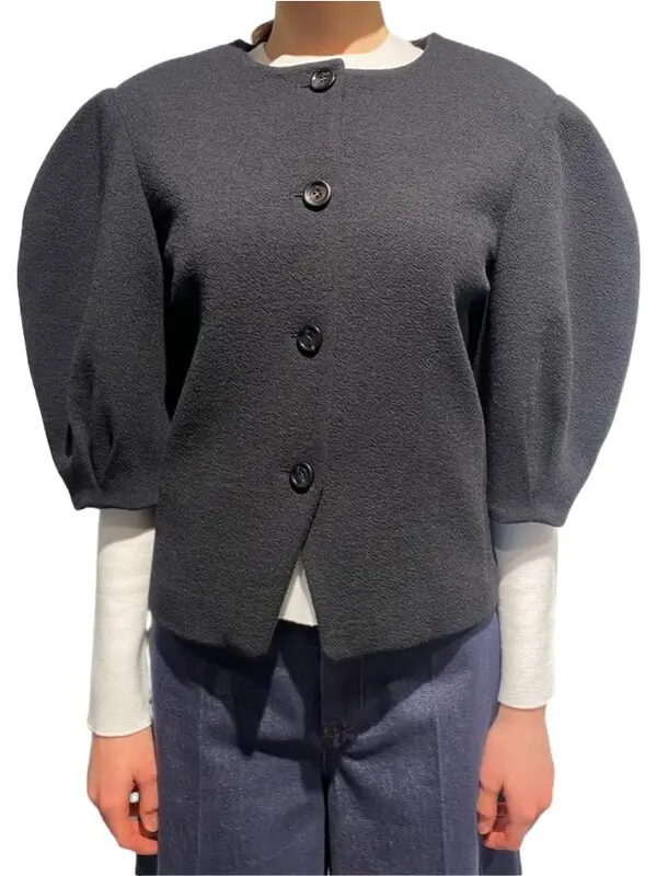 Max Mara Short Sleeve Casual Jacket - Black