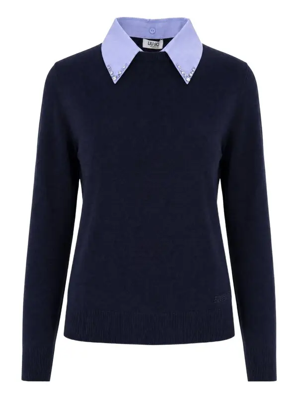 Liu Jo Long Sleeved Jumper - Black