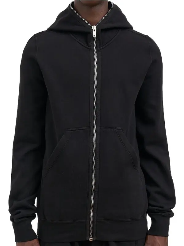 Rick Owens Gimp Zip-up Hoodie - Black