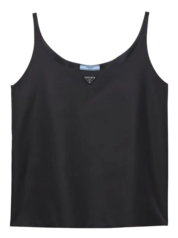Prada Re-nylon Tank Top - Black