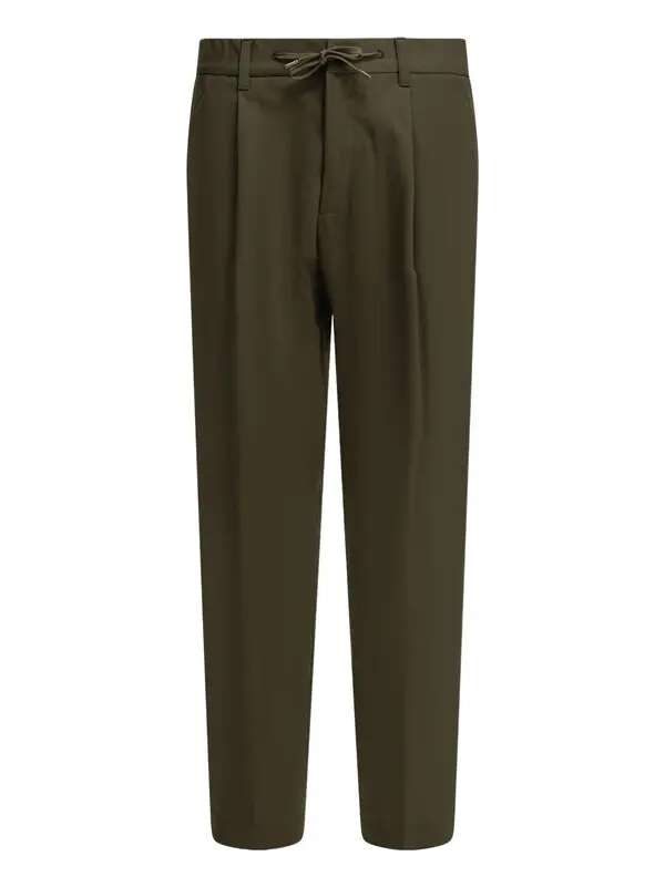 Herno Elastic-waist Casual Trousers - Green