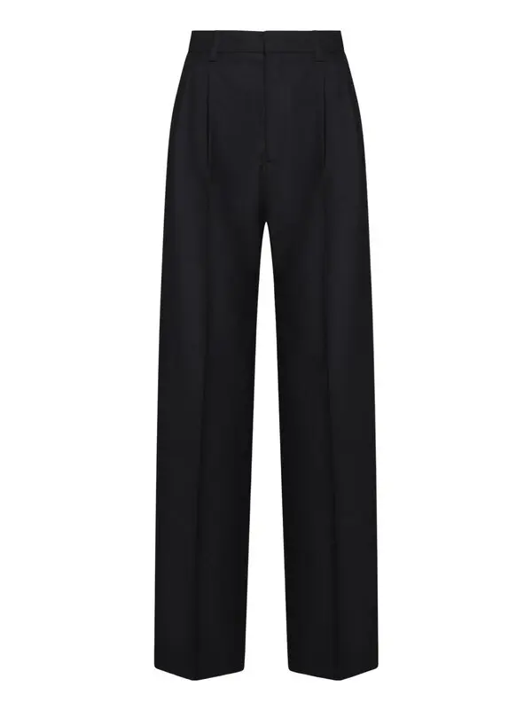 Filippa K Darcey Wool Trousers - Black