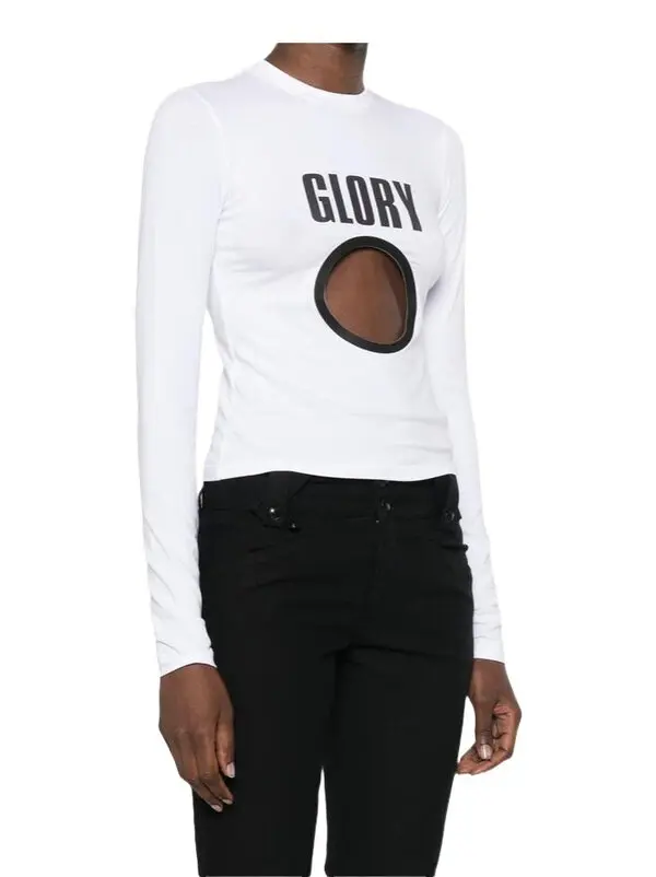 JEAN PAUL GAULTIER Long-sleeved T-shirt - White