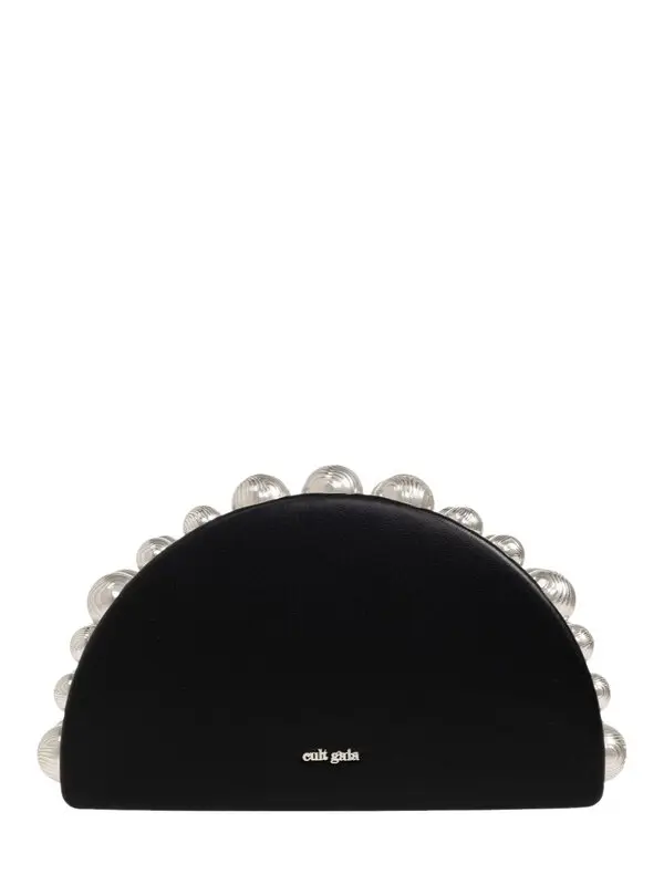 Cult Gaia Logo Clutch - Black