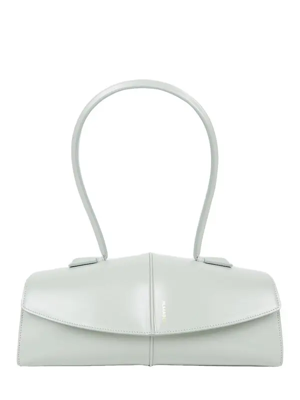 JIL SANDER Calfskin Leather Bag - Jade