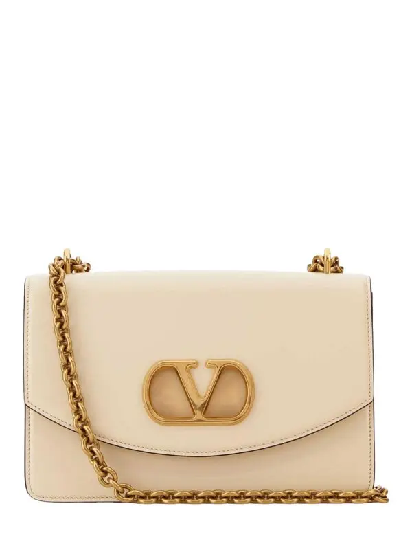 Valentino Garavani Vlogo Mini Shoulder Bag - Butter