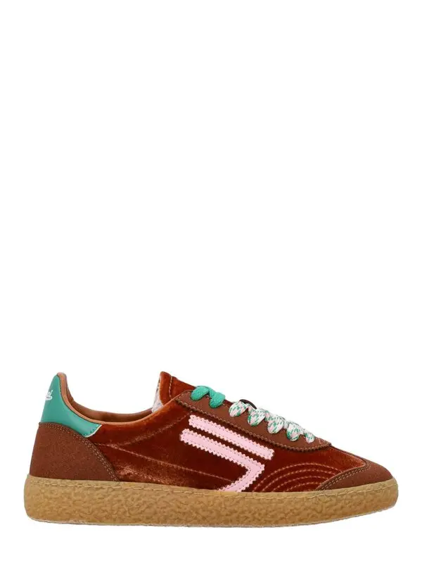 PURAAI 6.01 Xs Sneakers In Vegan Leather And Recycled Microsuede - Tobacco
