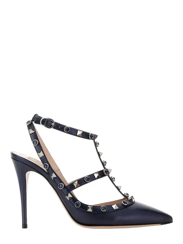 Valentino Garavani Studded High Heel Shoes - Violet