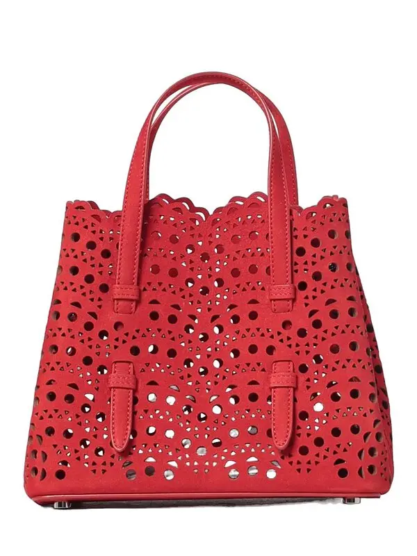 Alaïa Mina Handbag - Red