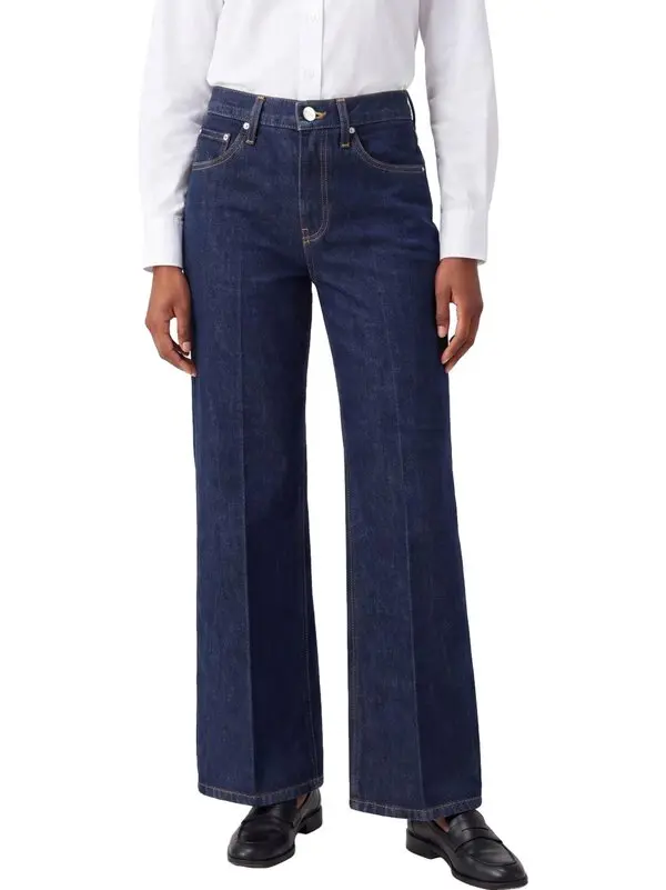 Khaite Wide-leg Jeans - Denim
