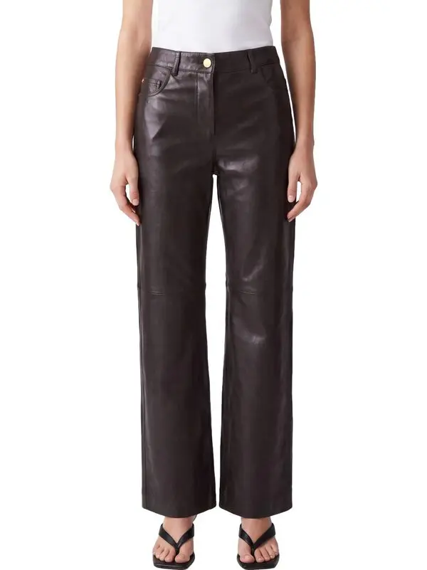 Max Mara Tailored Wide-leg Trousers - Brown