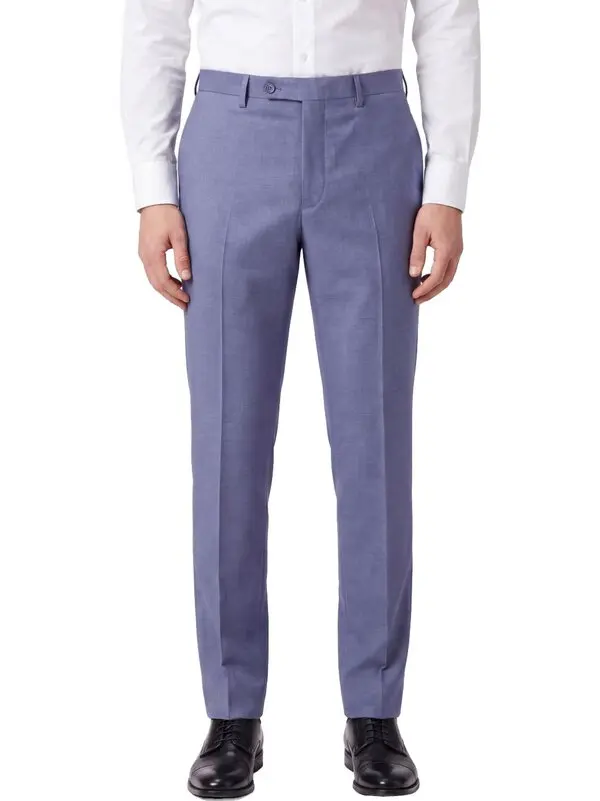 Incotex Slim Fit Chino Trousers In Pure Virgin Wool - Grey 1