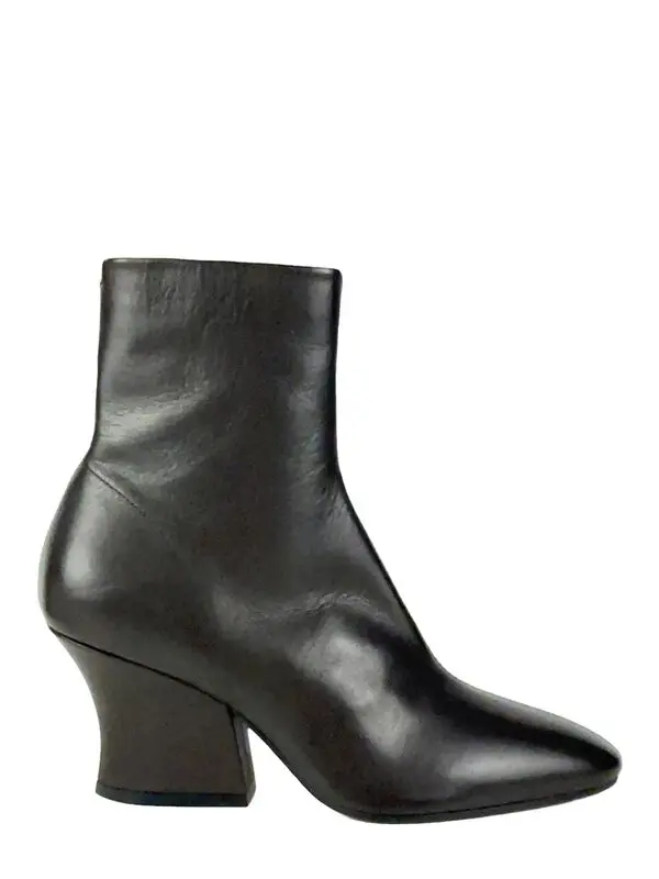 JIL SANDER Zip-up Ankle Boots - Cocoa