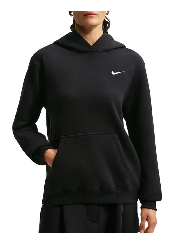 Nike Studio Fleece Medium Weight Hoodie - Total Black