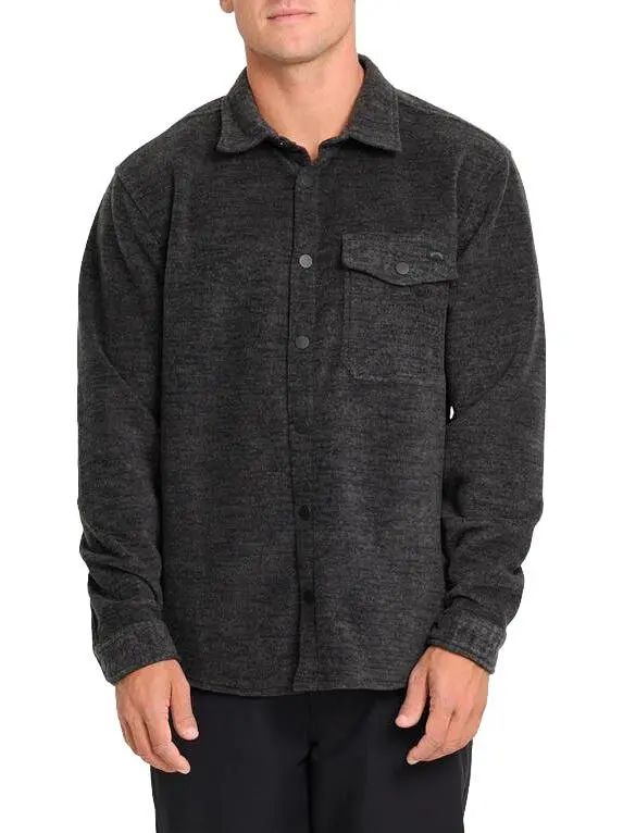 BILLABONG Furnace Flannel Button-up Shirt - Black