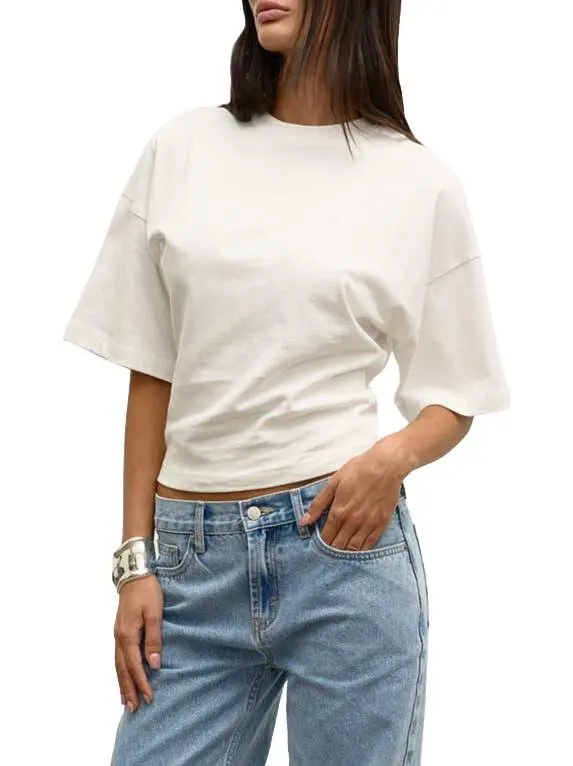 BAYSE Lex Cotton T-shirt - White