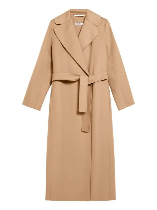 Max Mara Poldo Tie-waist Coat - Nude