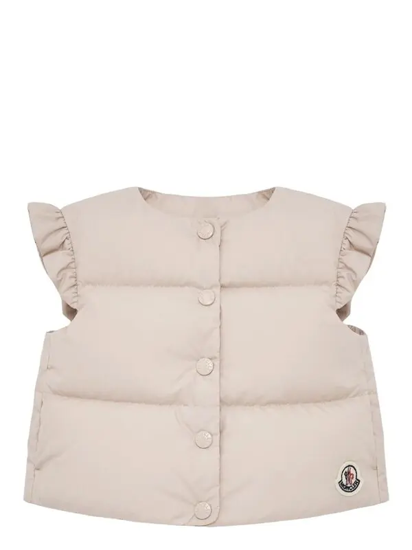 Moncler Olivia Down Gilet - Light Beige