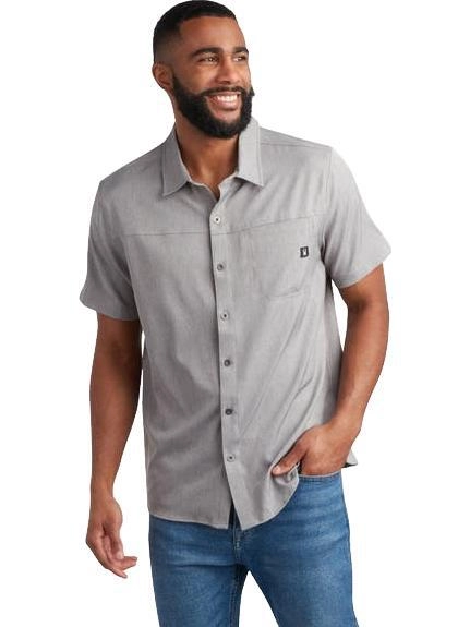 SPYDER Short Sleeve Mini Stripe - Grey