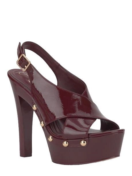 Jessica Simpson Caulira Platform Sandal - Vineyard Red