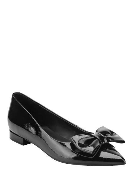 Bandolino Alicce Faux Leather Pointed Toe Flat - Black