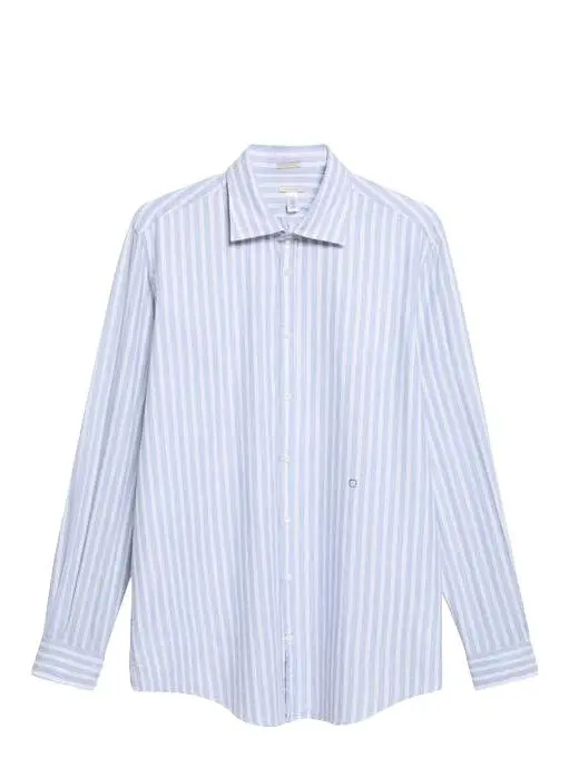 Massimo Alba Genova Stripe Cotton Button-up Shirt - Marer