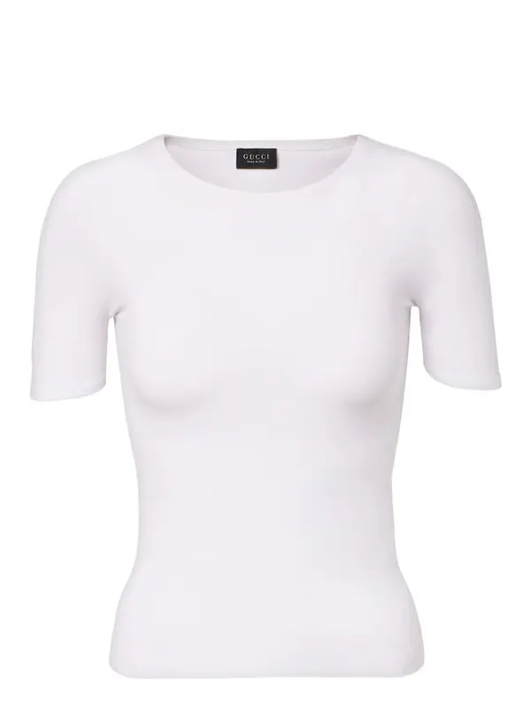 Gucci Jersey T-shirt - White