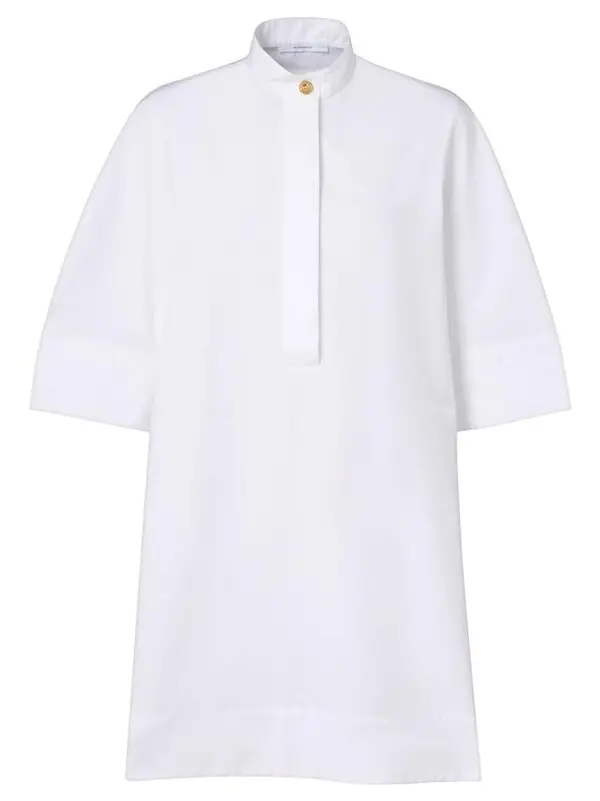 Givenchy Cotton Poplin Shirt Dress - White