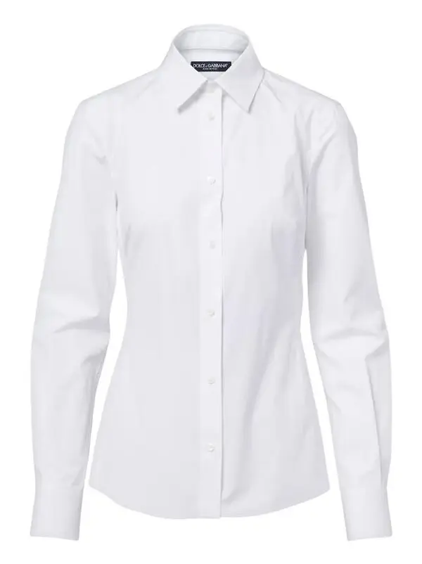 Dolce & Gabbana Cotton-blend Shirt - White