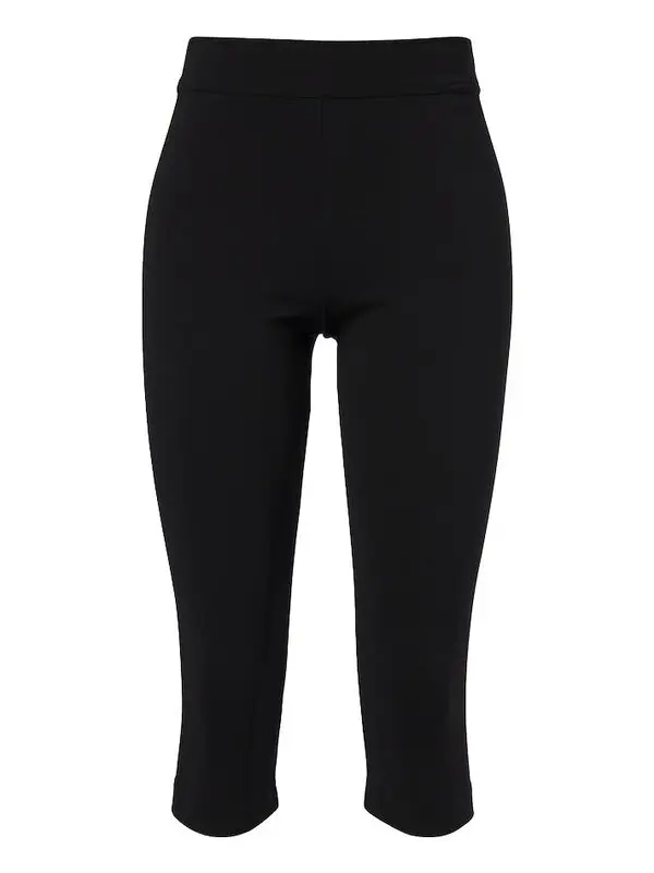 Dolce & Gabbana Cropped Leggings - Black