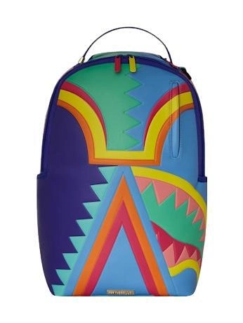 SPRAYGROUND I'm On Vacation On My Yacht" Backpack - Multicolor