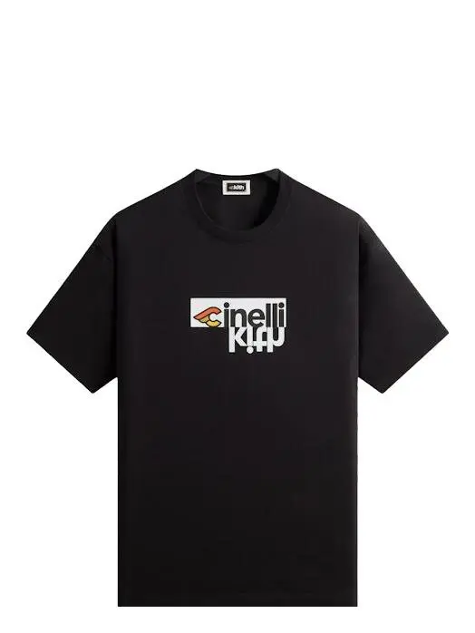 Kith X Cinelli Upside Down Tee Shirt - Black