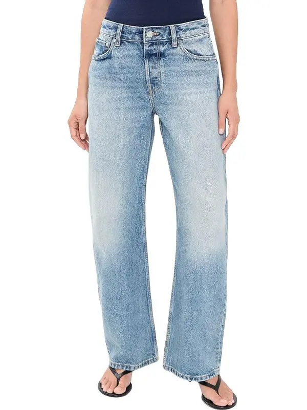 EB DENIM Shifter Bowed Jeans - Luca