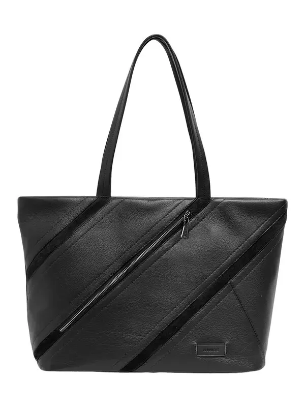 AIMEE Avenue Top Zip Tote - Black