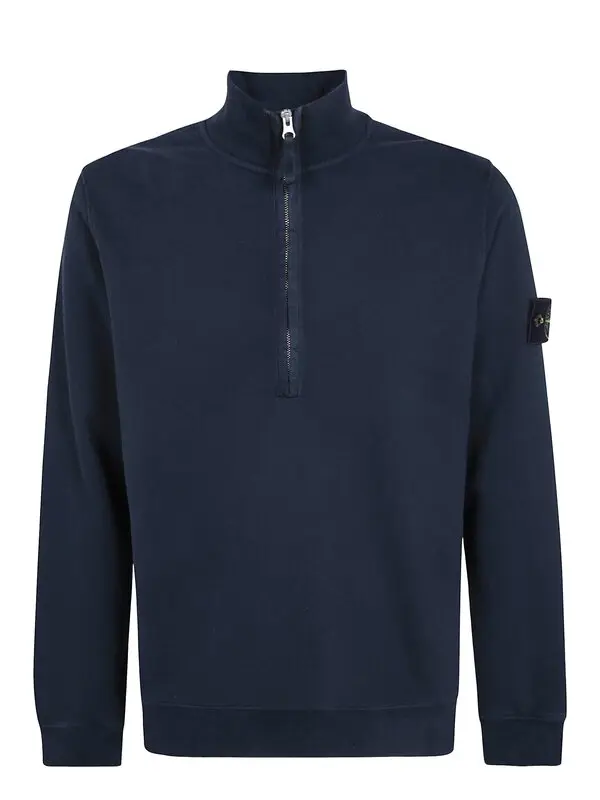 Stone Island Long Sleeve Polo Shirt - Green