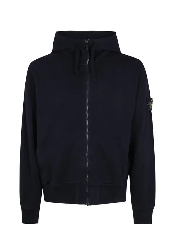 Stone Island Hoodie - Black