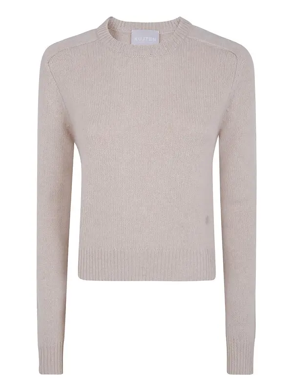 KUJTEN Caroline" Cashmere Sweater - Beige