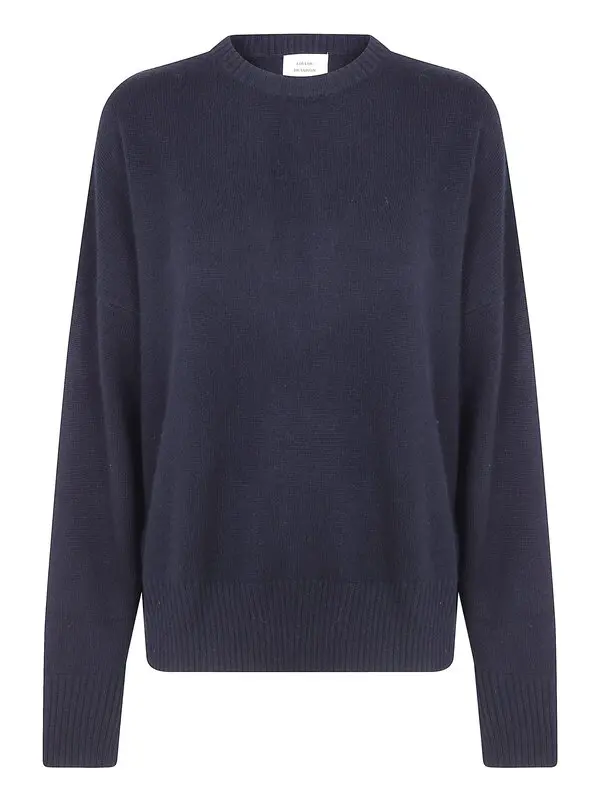 Loulou De Saison Sweater 100% Cashmere "anton Lds - Black