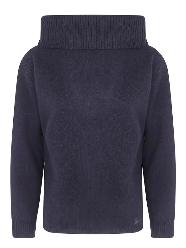 Loulou De Saison Sibyl" Off-shoulder Cashmere Blend Sweater - Black