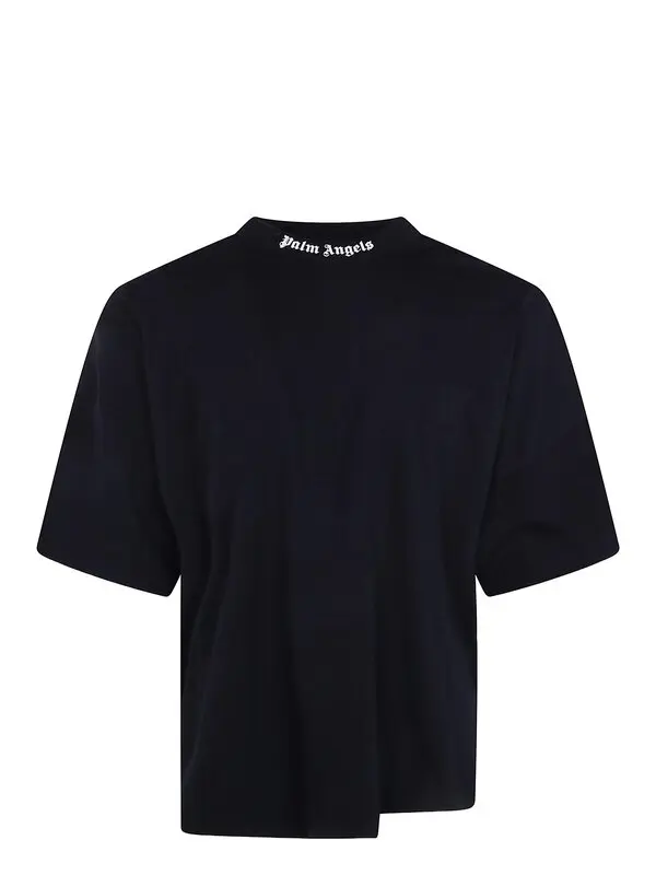 Palm Angels T-shirt Classic Logo "over Tee - Black