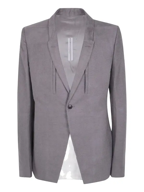 Rick Owens Soft Jacket - Gray