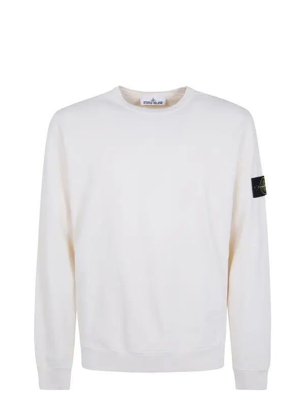 Stone Island Sweatshirt Round Neck "l2.s15.61000.49.s0a20 V0093 - White