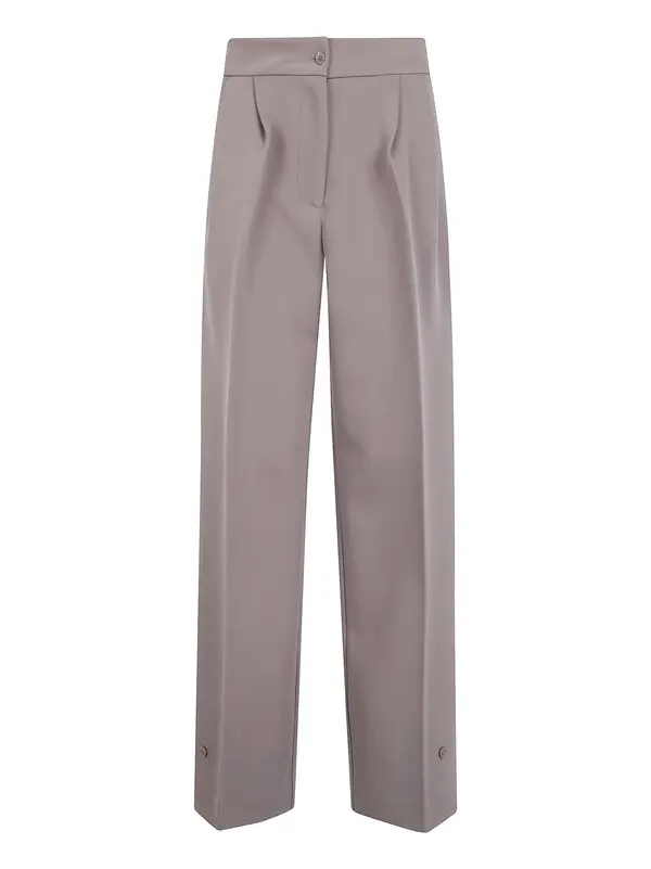 THE FRANKIE SHOP Doyer Pleated Trousers - Green